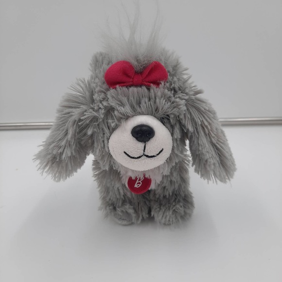 Matel Barbie | Toys | Mattel Just Play Barbie Pets Beans Fuzzy Fur Gray ...